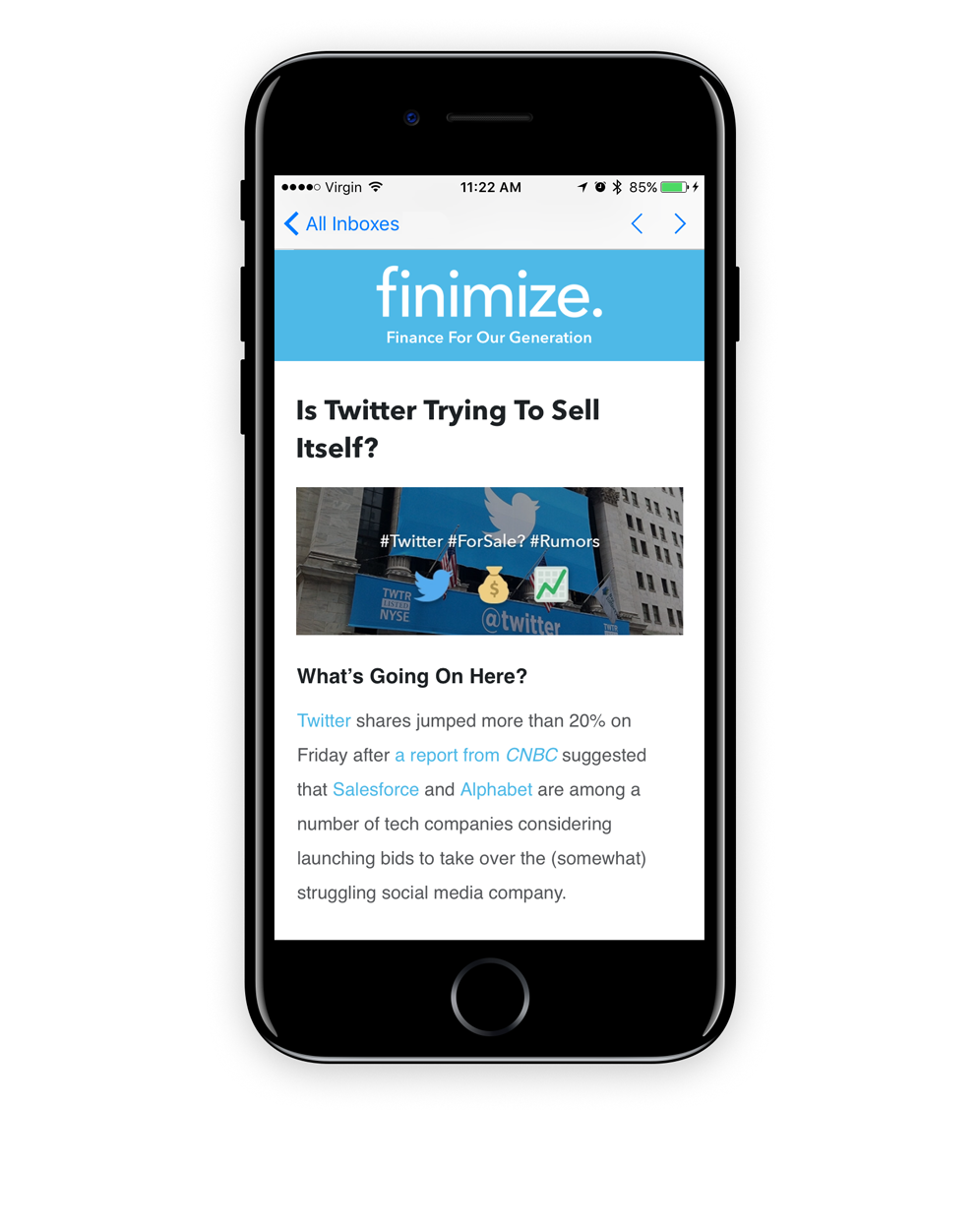 Finimize Review 2025 - Pros & Cons (Personally Tested) - Up the Gains