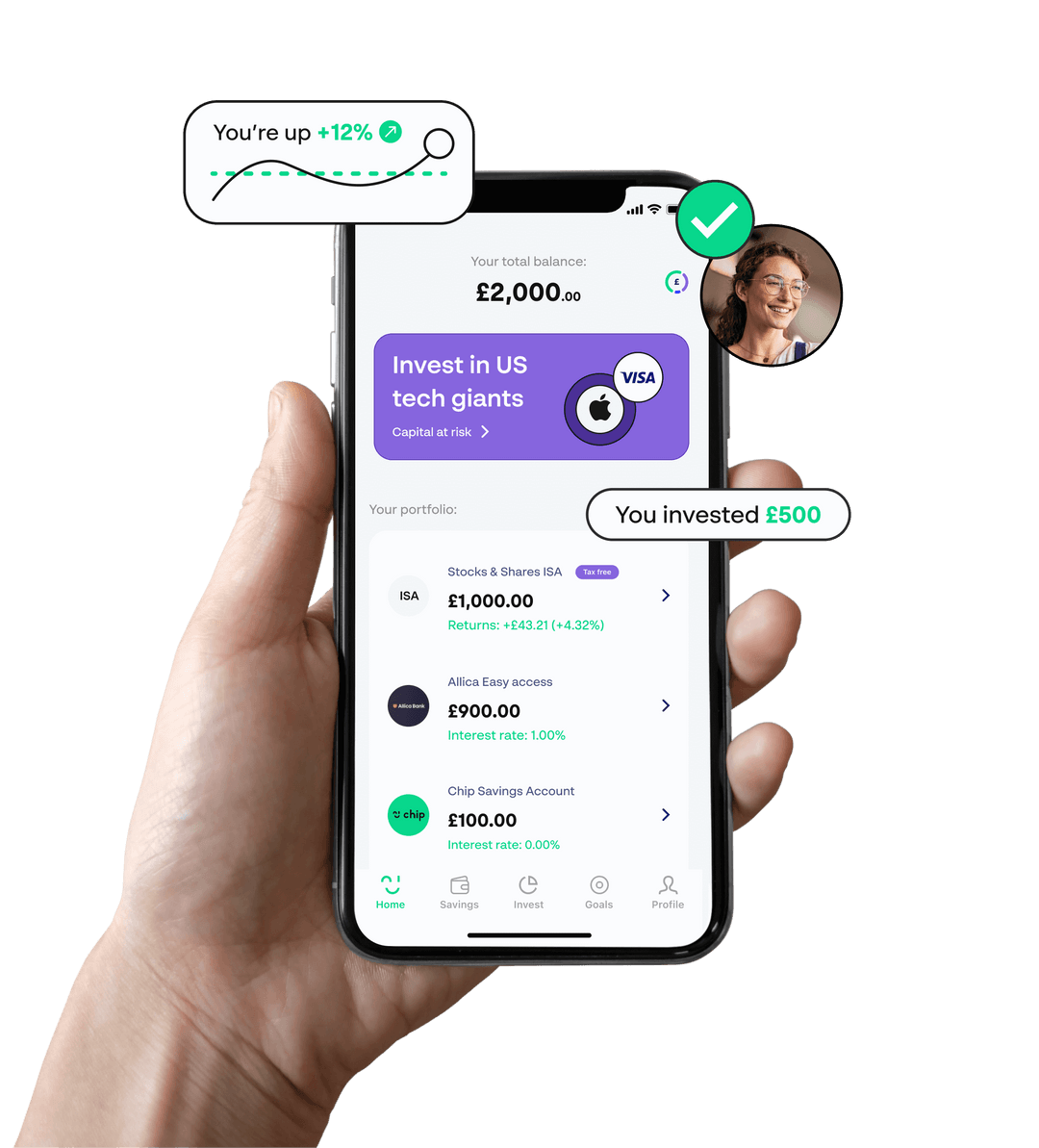 Chip App Review (Personally Tested 2025) - Up the Gains