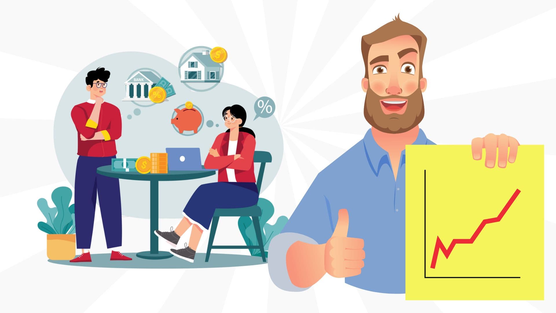 How To Invest £1000 - The Best Ways To Invest It - Up the Gains