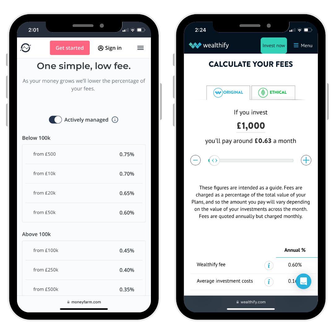 Moneyfarm vs Wealthify - Which Broker Should You Choose? - Up the Gains