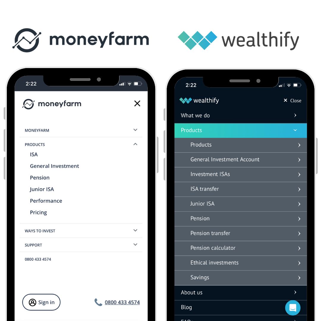 Moneyfarm vs Wealthify - Which Broker Should You Choose? - Up the Gains