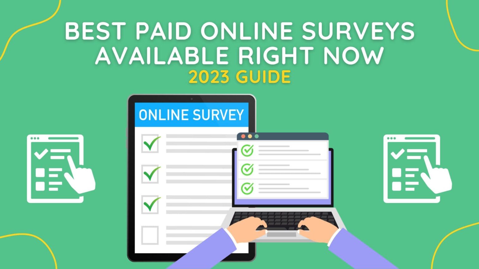 Best Paid Online Surveys Available Right Now - 2024 Guide - Up the Gains