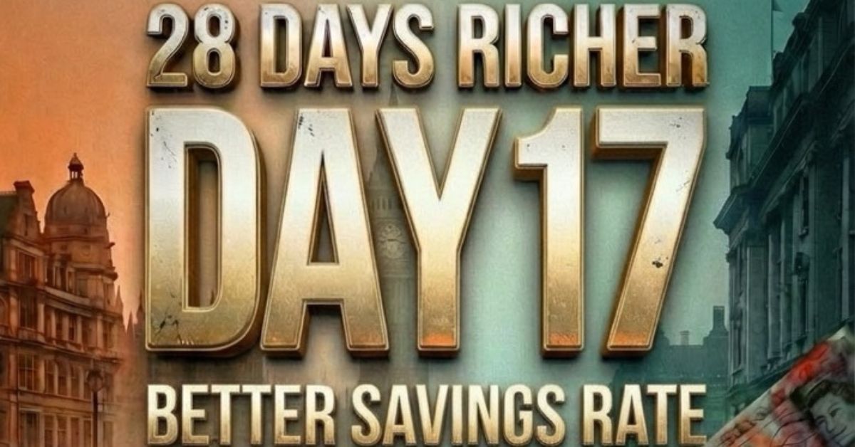 28 Days Richer - Day 17: Better Savings Rate