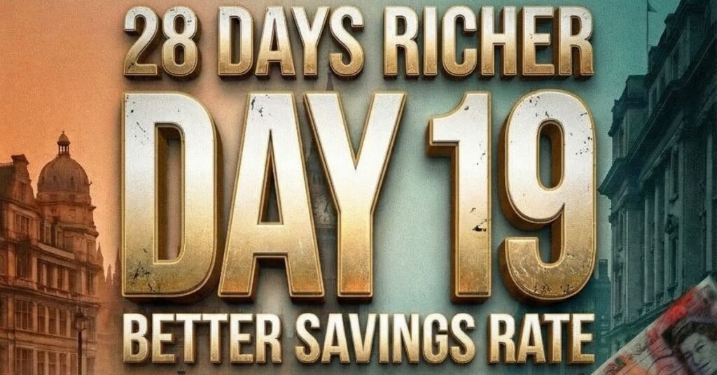 28 Days Richer - Day 19: Move Your Cash to a Better Savings Rate - Up ...