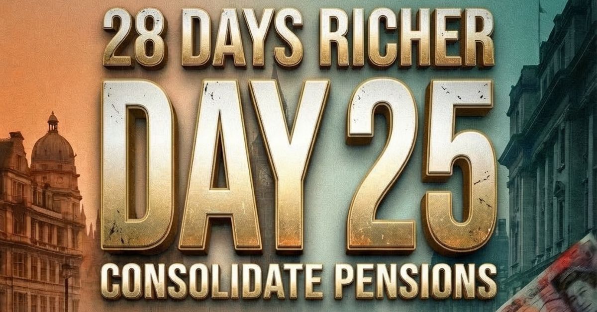 28 Days Richer - Day 25: Consider Consolidating Your Pensions - Up the ...