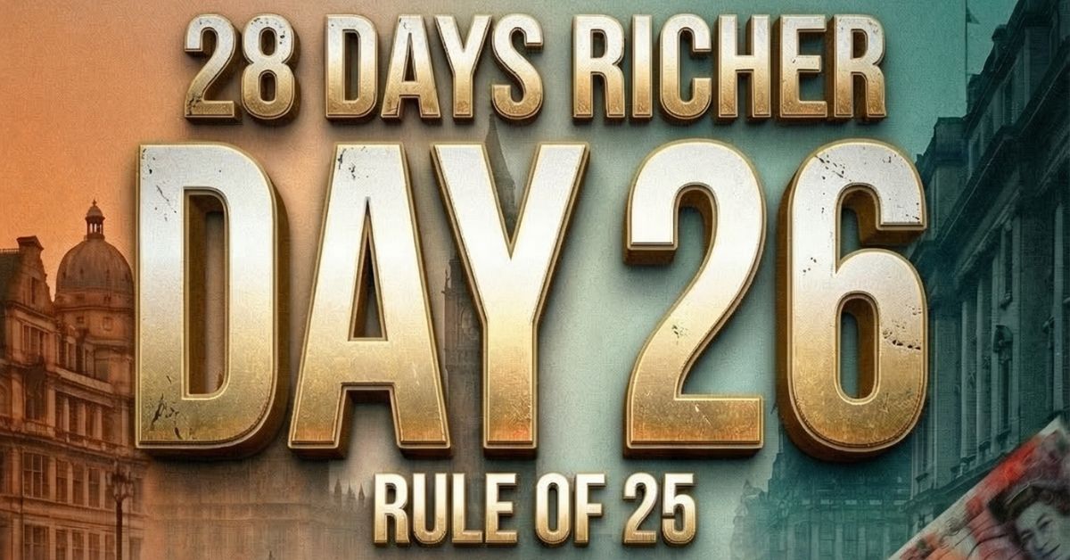 28 Days Richer - Day 26: Calculate Your Retirement Number - Up the Gains